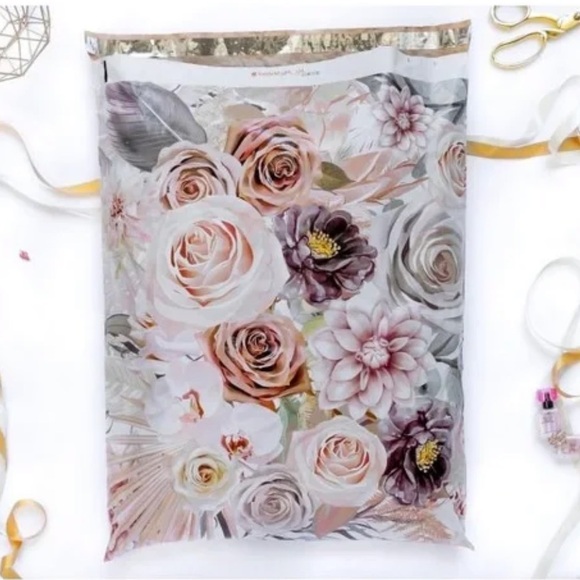 Office | 15 Giant 19x24 Floral Poly Mailers New | Poshmark